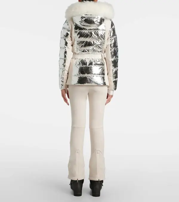 YVES SALOMON Ski Jacket 64cm - Silver