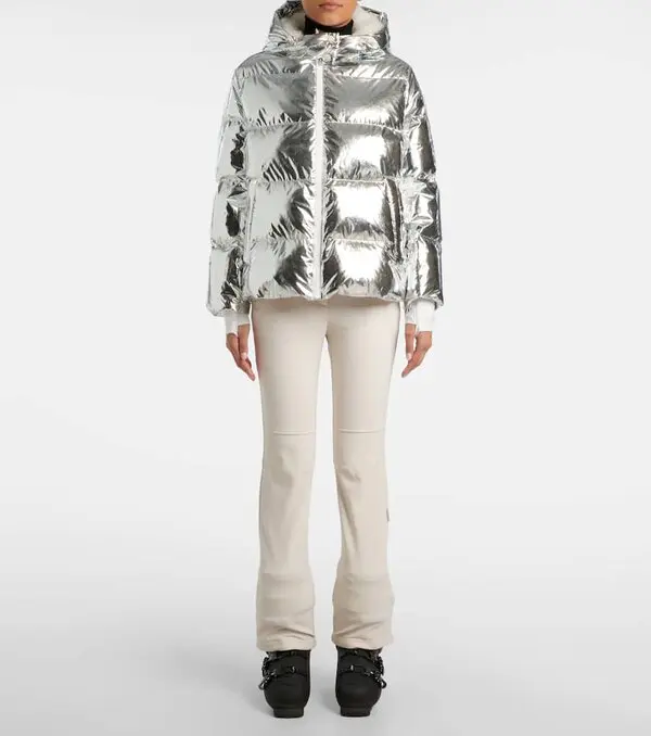 YVES SALOMON Hooded Down Ski Jacket