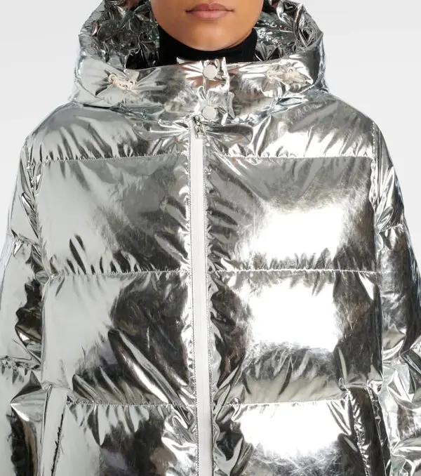 YVES SALOMON Hooded Down Ski Jacket