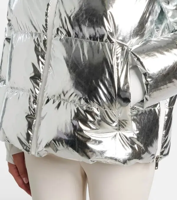 YVES SALOMON Hooded Down Ski Jacket