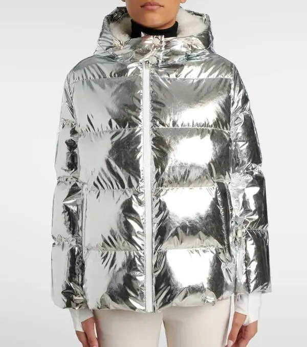 YVES SALOMON Hooded Down Ski Jacket