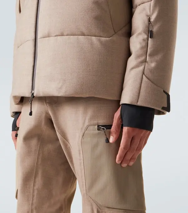 Sease Nordend Wool-blend Down Ski Jacket