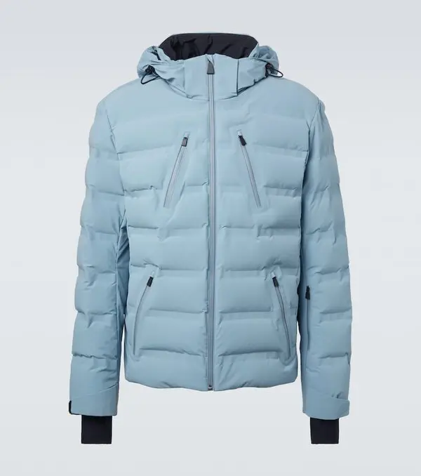 Aztech Mountain Nuke Hooded Down Ski Jacket - Blue