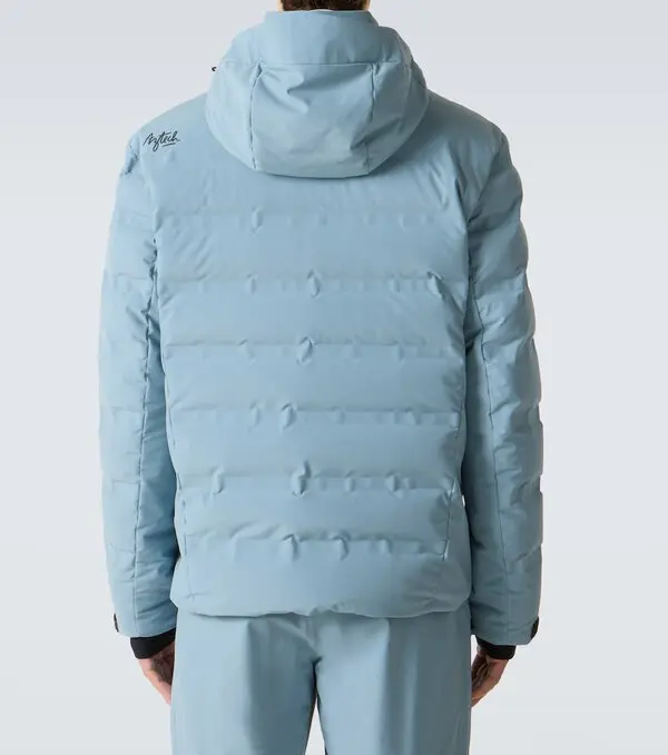 Aztech Mountain Nuke Hooded Down Ski Jacket - Blue