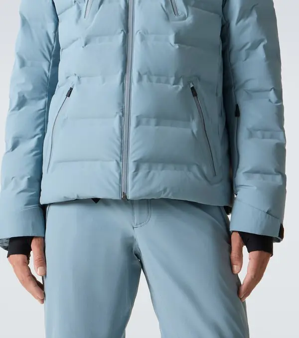 Aztech Mountain Nuke Hooded Down Ski Jacket - Blue