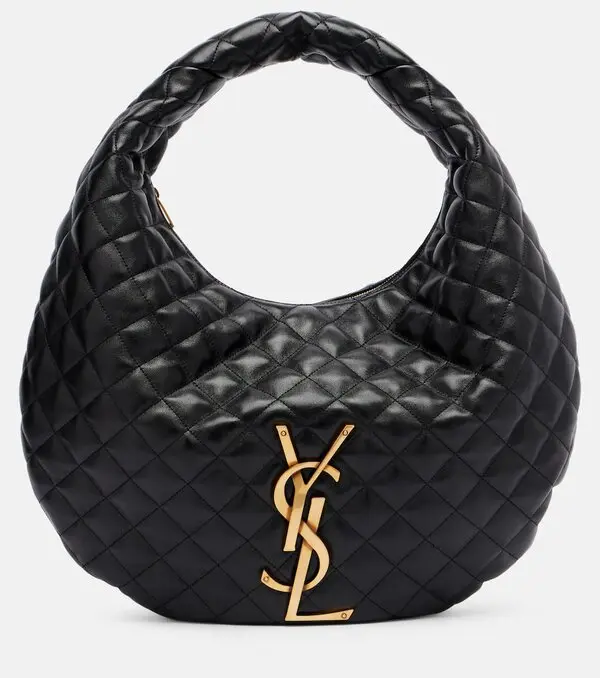 Saint Laurent Icare Quilted Leather Shoulder Bag