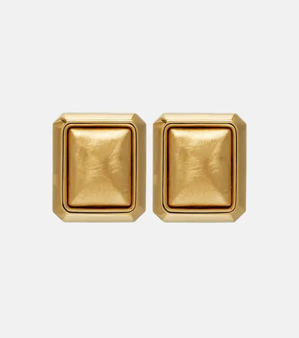Jacquemus Carré Stud Earrings - Gold