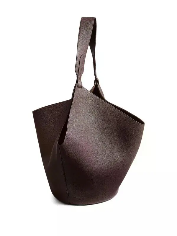 Khaite Lotus Leather Shoulder Bag