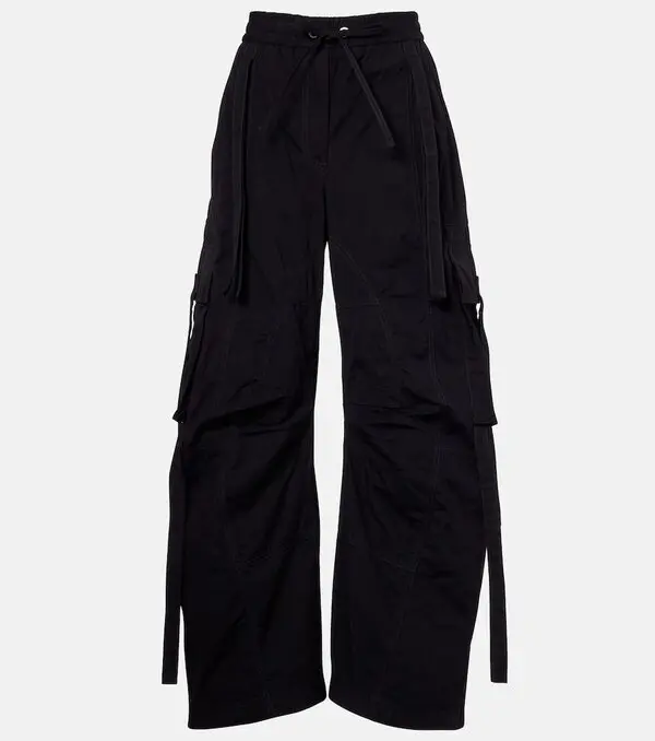Dolce & Gabbana Mid-rise Cargo Pants - Black