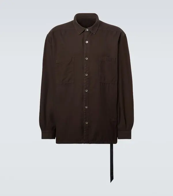 Rick Owens Jumbo Cotton Shirt
