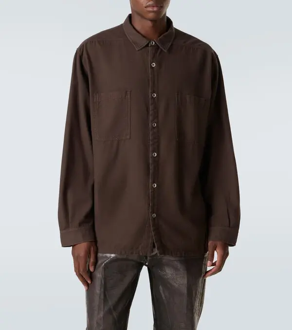 Rick Owens Jumbo Cotton Shirt
