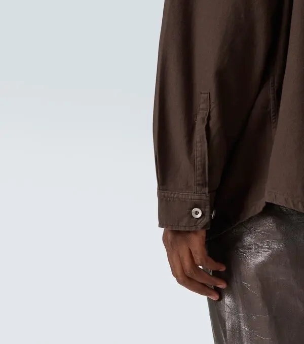 Rick Owens Jumbo Cotton Shirt