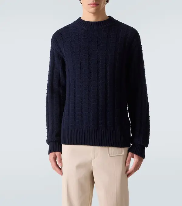 Moncler Wool And Cashmere Sweater