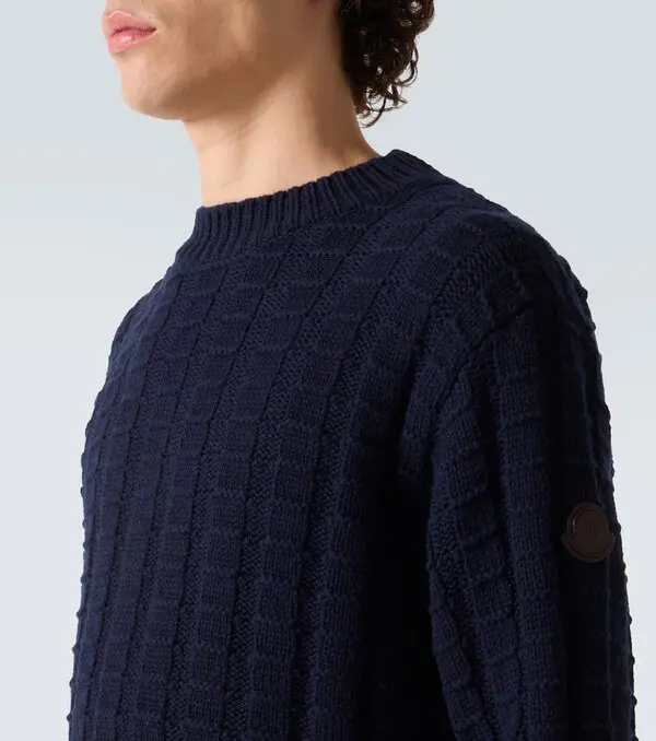 Moncler Wool And Cashmere Sweater