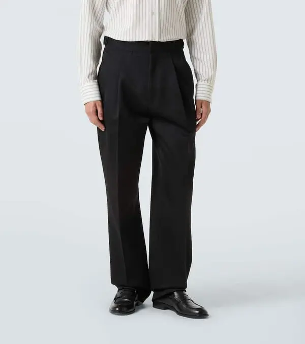 Zegna Wool Suit Trousers