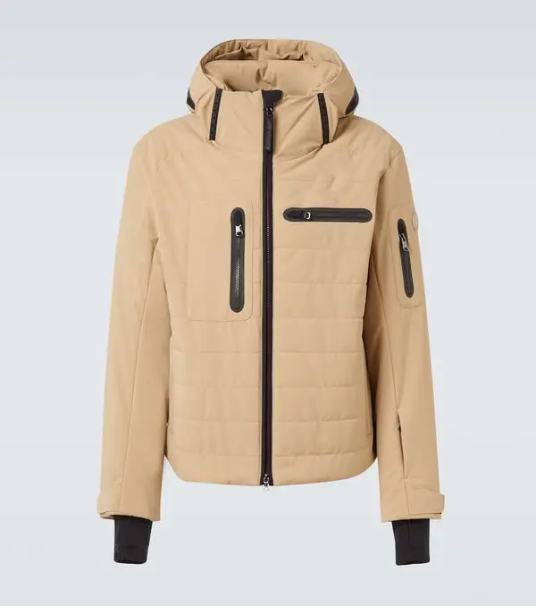 Bogner Bond21-t Hooded Ski Jacket - Beige
