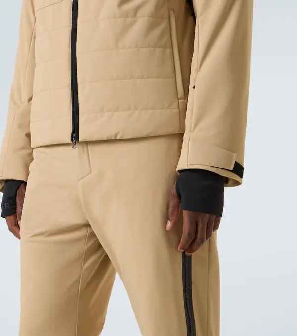 Bogner Bond21-t Hooded Ski Jacket - Beige