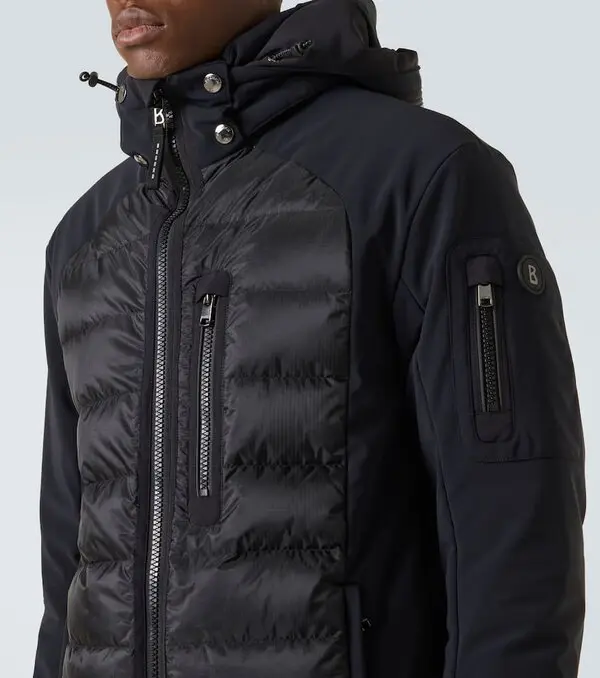 Bogner Zoran-d Down-paneled Ski Jacket - Black