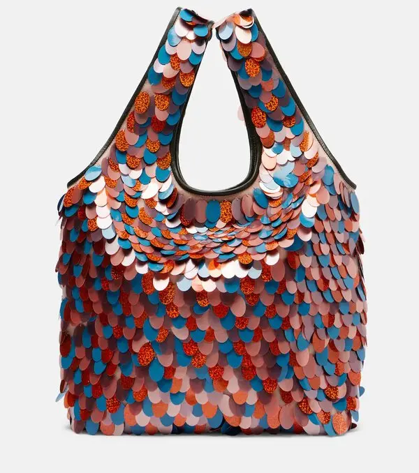 Dries Van Noten March Large Sequined Tote Bag