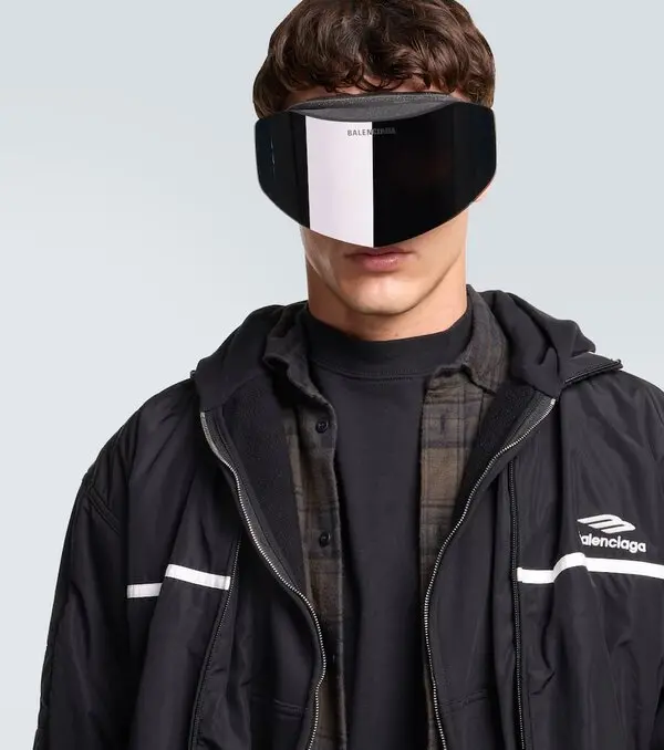 Balenciaga Logo Ski Goggles