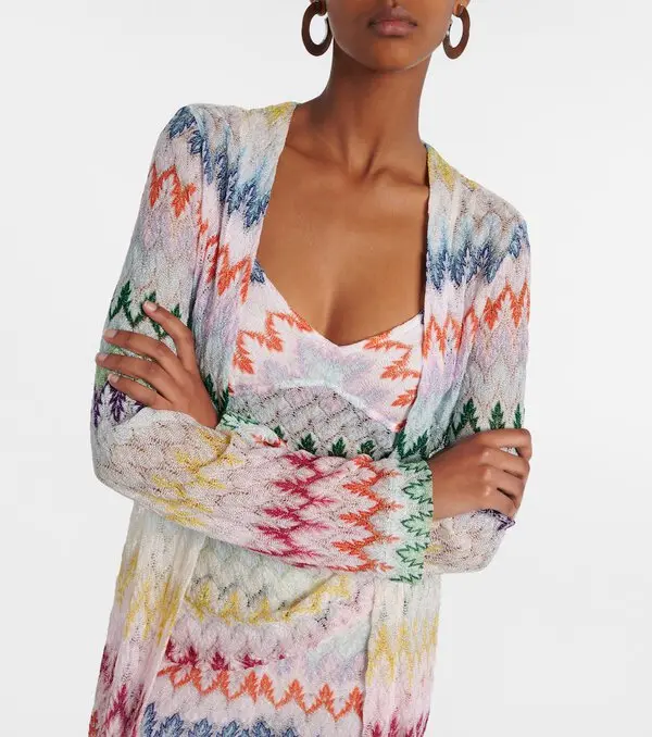 Missoni Lamé Cardigan - Multicoloured