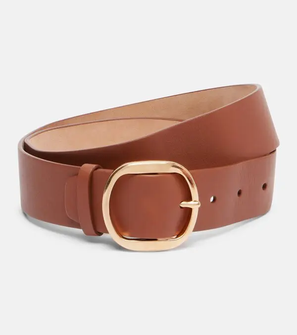 Gabriela Hearst Elster Leather Belt - Brown