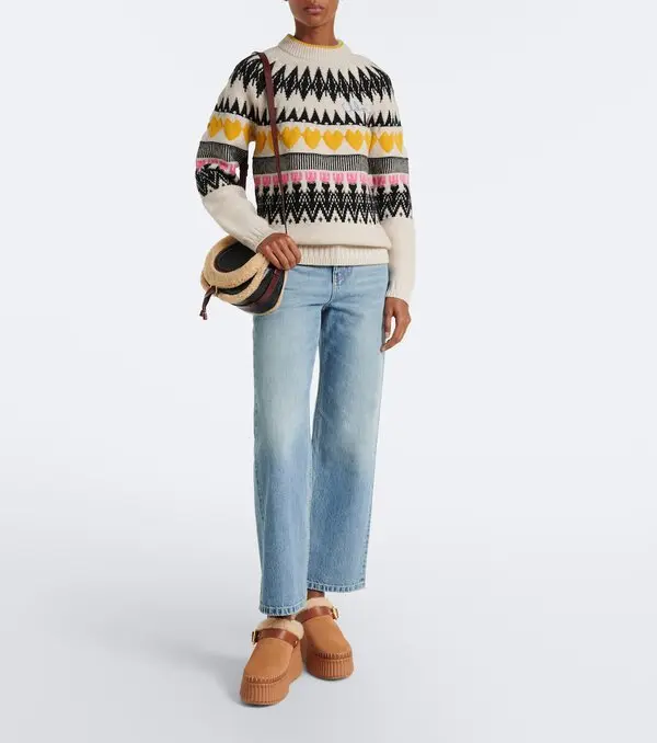 Chloé Nama 80 Suede Platform Mules - Brown