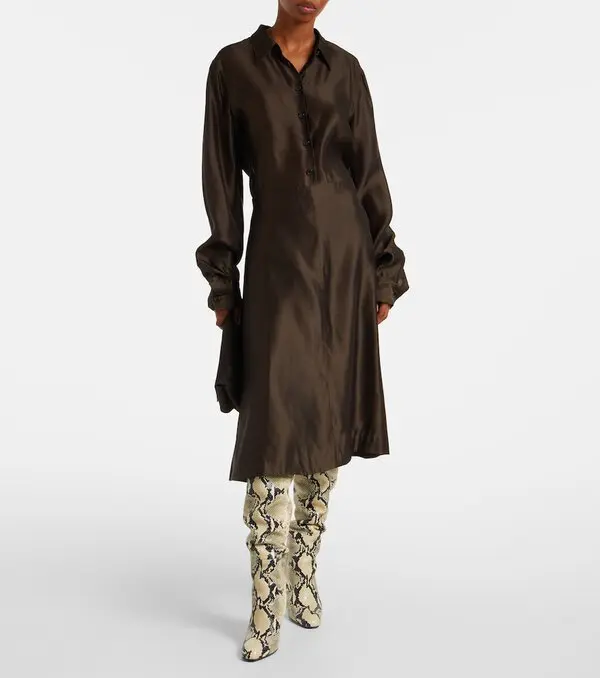 Khaite Auryn Twill Shirt