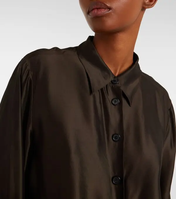 Khaite Auryn Twill Shirt