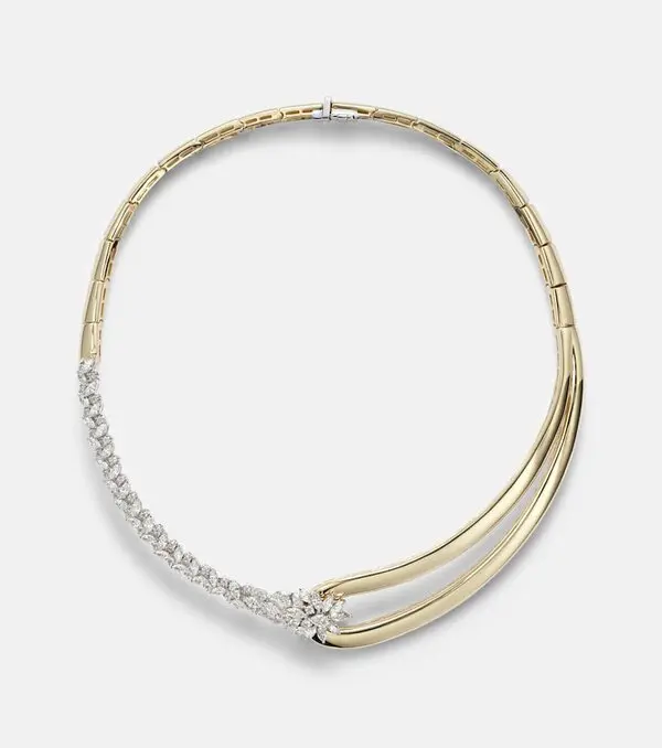 Yeprem En Strada Diamond Necklace - Gold