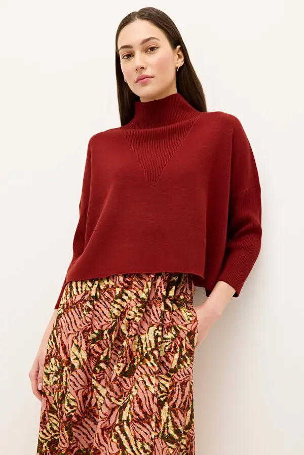 MARIE OLIVER Claudie Popover - Brick