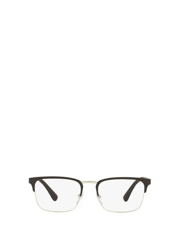 Prada Rectangular Eyeglasses - Matte Burnished / Pale Gold