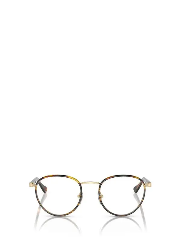 Persol Rounded Sunglasses - Caffe - Gold