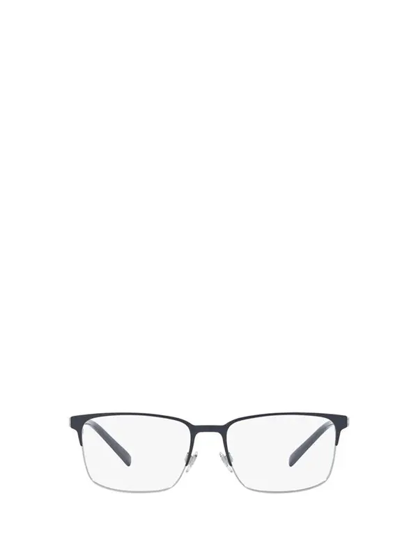 Ralph Lauren Rectangular Eyeglasses - Semi Matte Blue / Silver