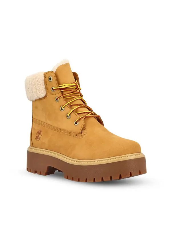 Timberland Stone Street Leather Boots - Wheat Nubuck