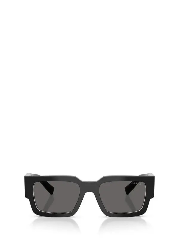 Prada Rectangular Sunglasses - Black / Talc