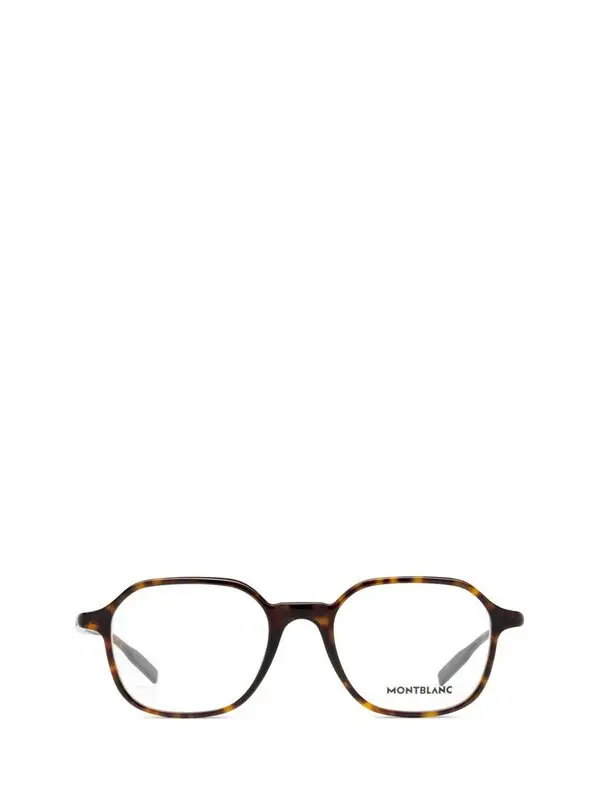 Montblanc Rectangular Eyeglasses - Brown