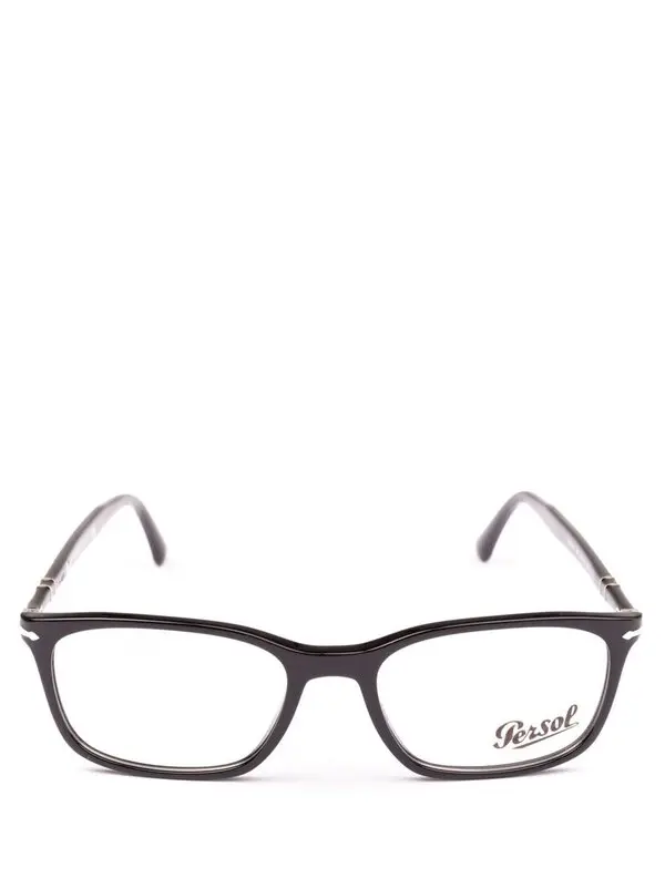 Persol Rectangular Eyeglasses - Black