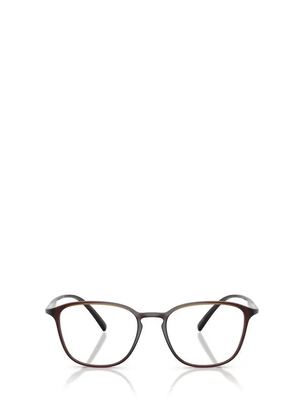 Giorgio Armani Squarish Eyeglasses - Brown
