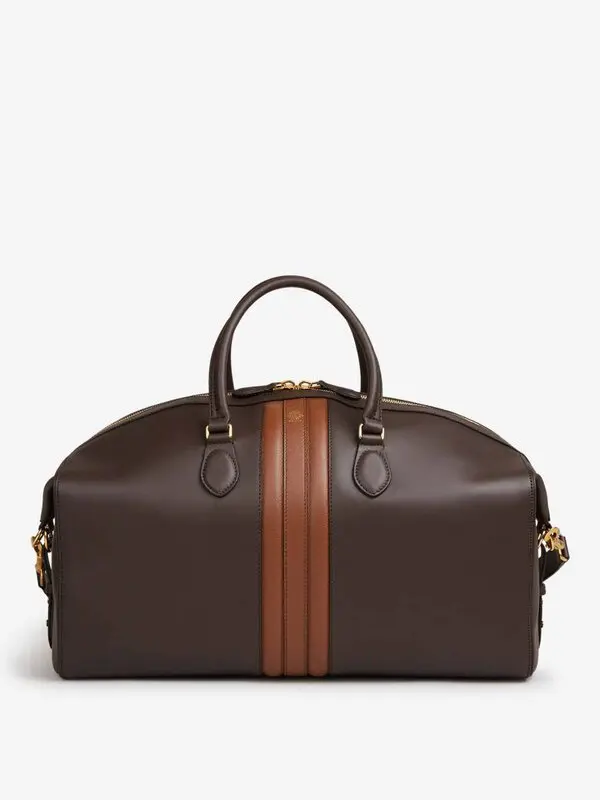 Bally Leather Travel Bag - Brown
