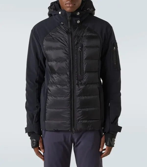 Bogner Zoran-d Down-paneled Ski Jacket - Black