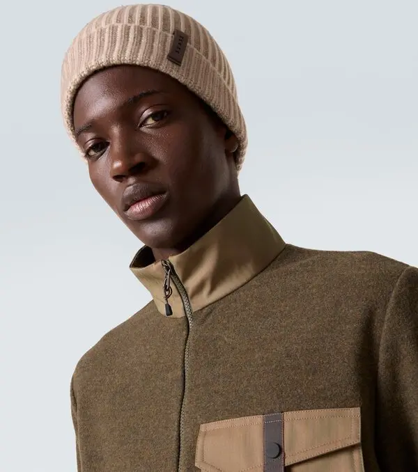 Sease Dinghy Ribbed-knit Cashmere Beanie - Beige