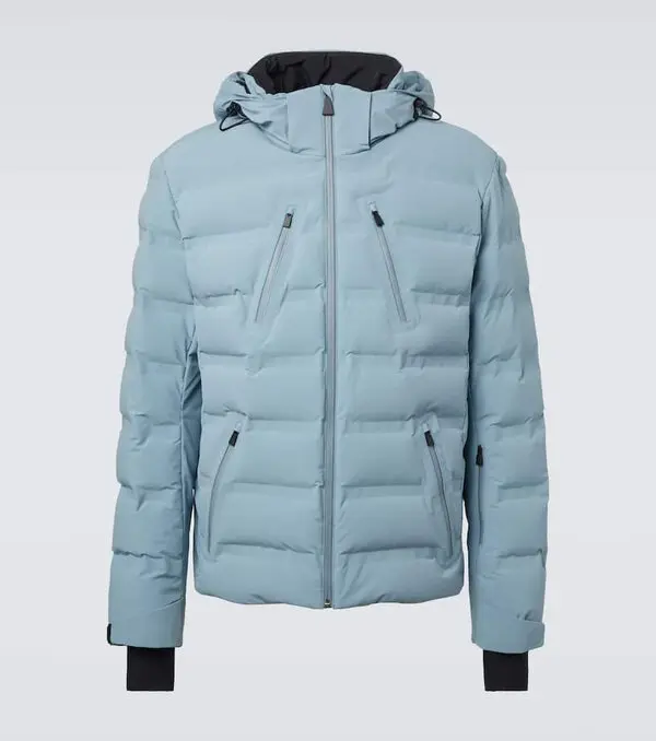 Aztech Mountain Nuke Hooded Down Ski Jacket - Blue