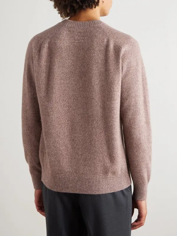 Zegna Oasi Cashmere-blend Sweater