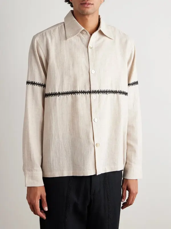 KARTIK RESEARCH Rabari Embroidered Cotton Shirt