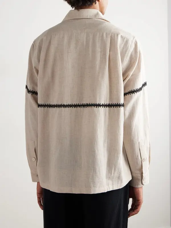 KARTIK RESEARCH Rabari Embroidered Cotton Shirt