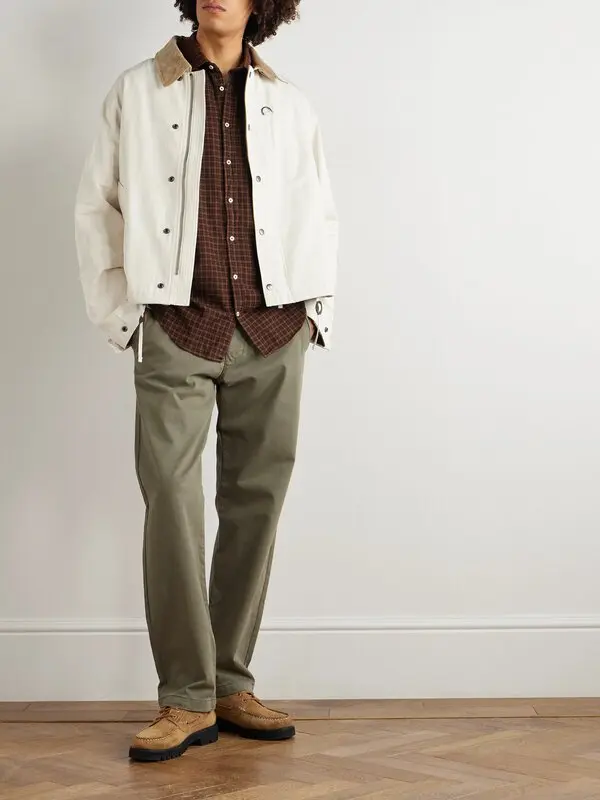 Massimo Alba Canary Checked Cotton-flannel Shirt - Red