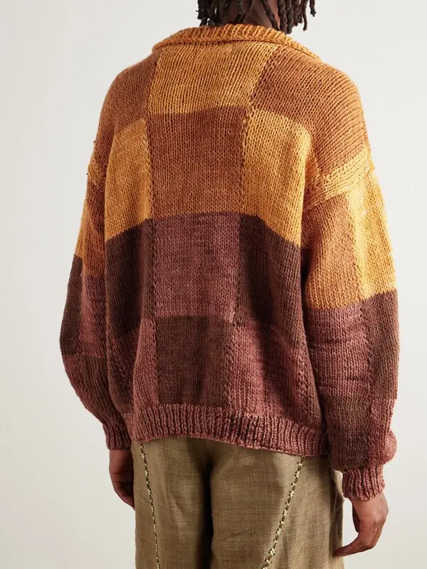 KARTIK RESEARCH Jacquard-knit Wool Sweater