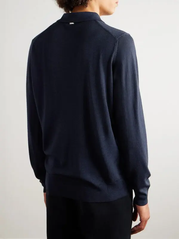 Herno Wool Polo Shirt