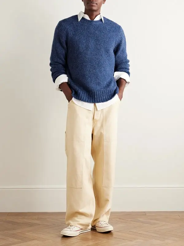 CORRIDOR Wool-blend Sweater - Blue